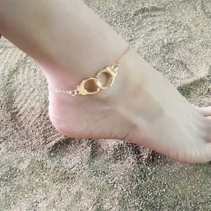Chic Style Handcuffs Pendant Anklet